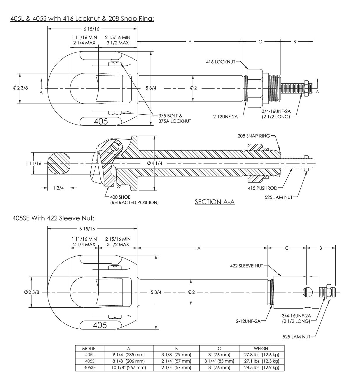 405 Swivel Drawbar Eye | Premier Manufacturing