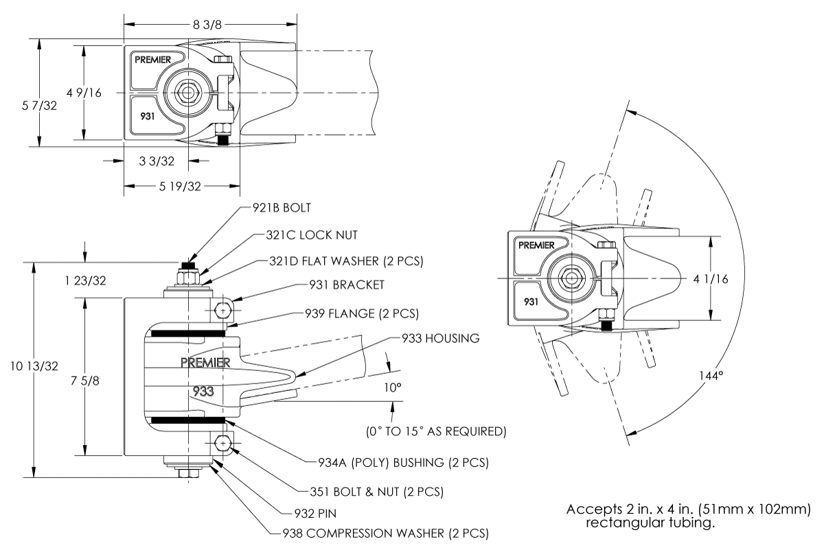 930A Hinge Assembly